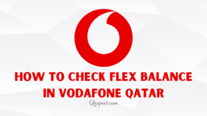 3 Easy Ways to Check Your Vodafone Qatar Balance - Qexpat.com