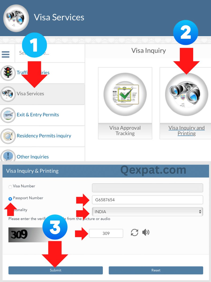 How to Check Your Qatar Visa by Passport Number - Qexpat.com